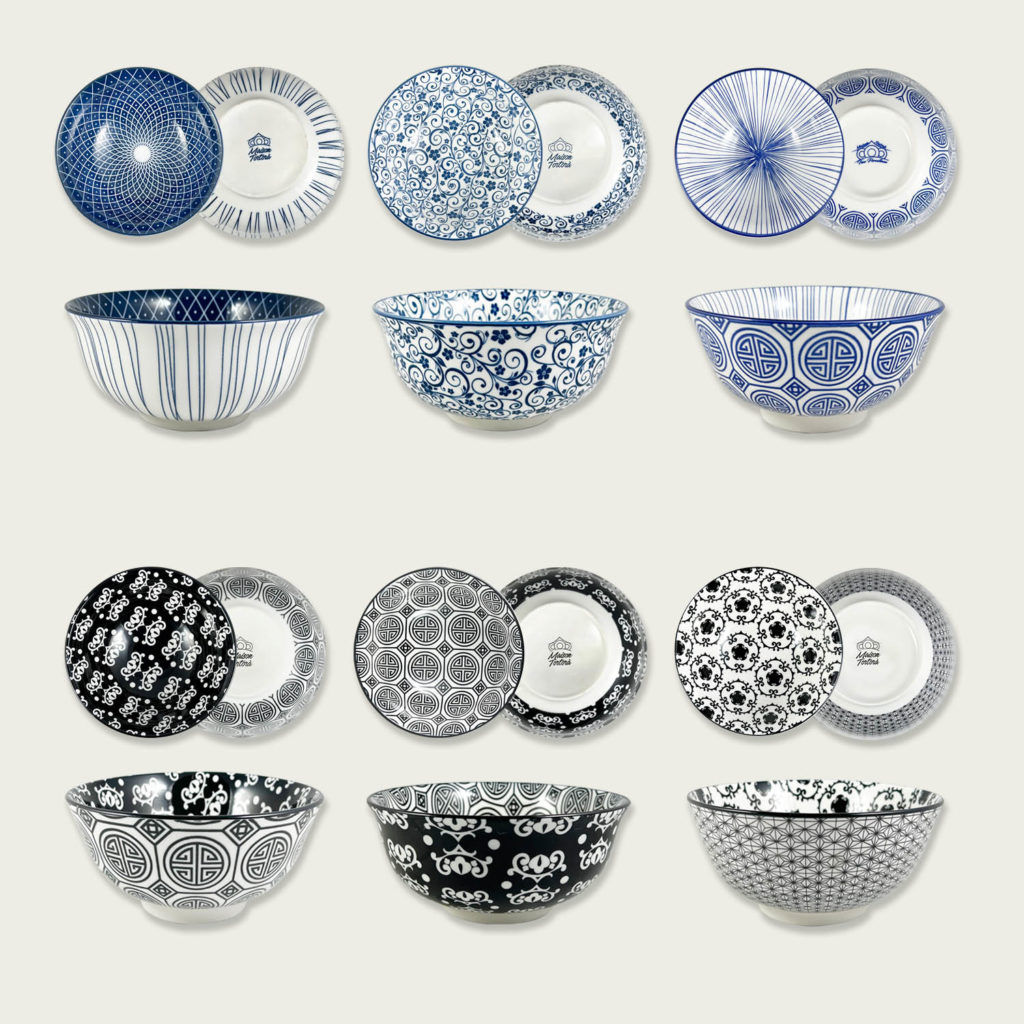 Porseleinen Schalen San Marino – per 6 stuks - Bella Roba